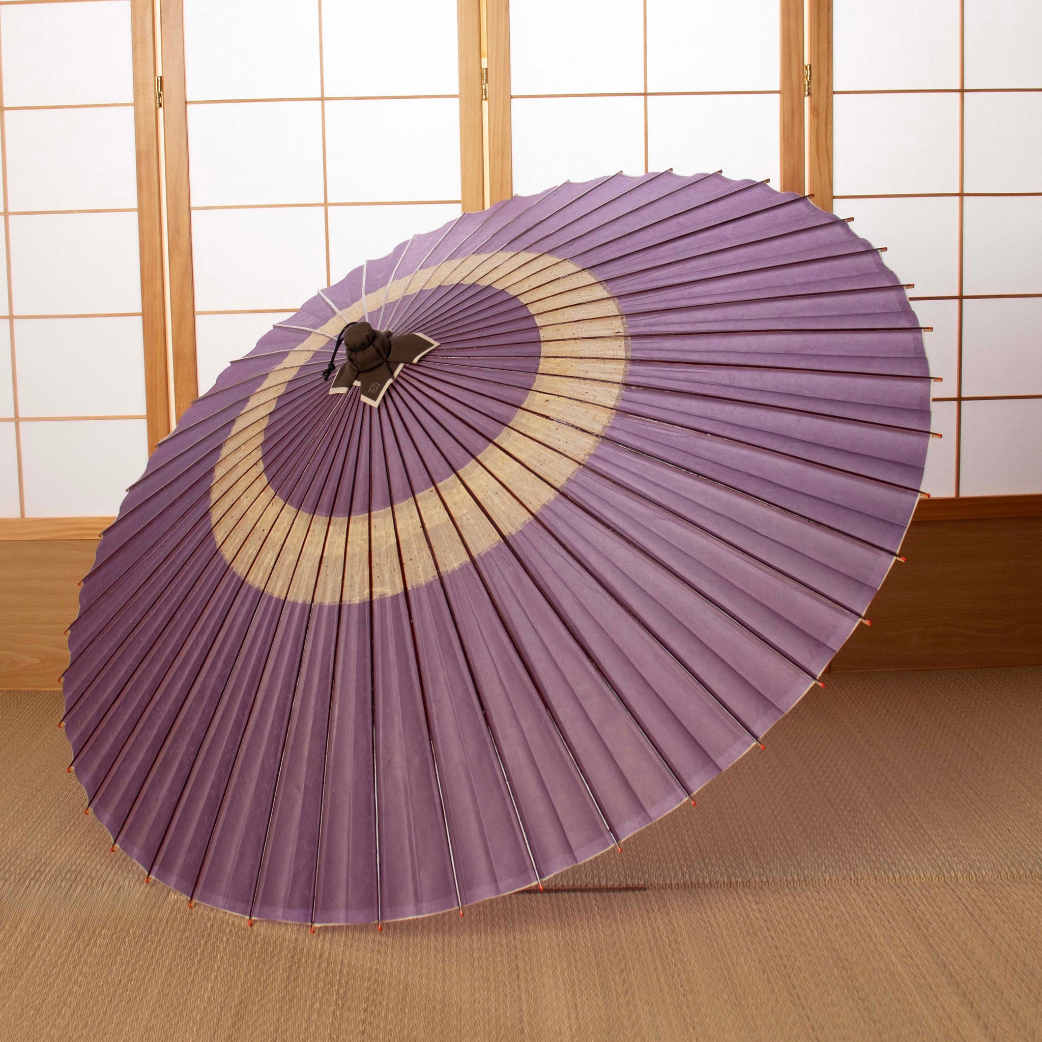 Kyoto Kurotani, Unryu / Janome Pattern / Peony / KIWAMI - Kyoto Wagasa ...