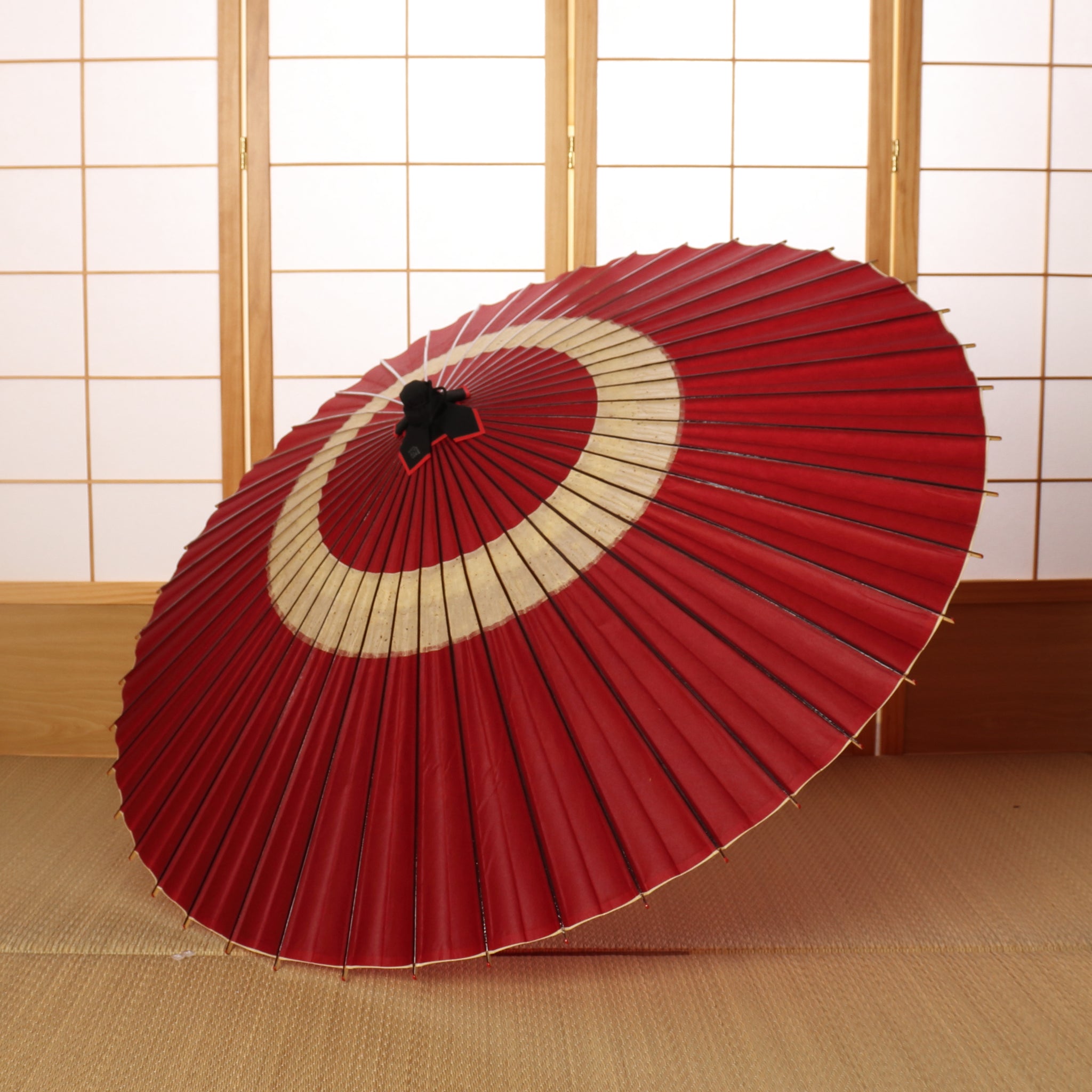 Kyoto Kurotani, Unryu / Janome Pattern / Peony / KIWAMI - Kyoto Wagasa ...